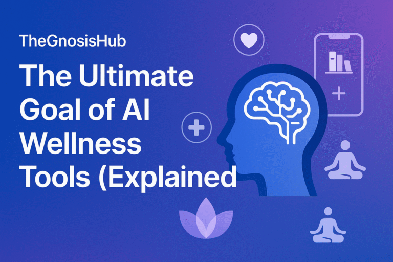 TheGnosisHub: The Ultimate Goal of AI Wellness Tools (Explained ...